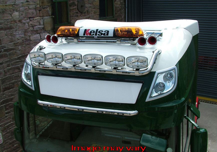 Aluminum BeaconBar for DAF XF105 & 106 Super Space Cab | Strands