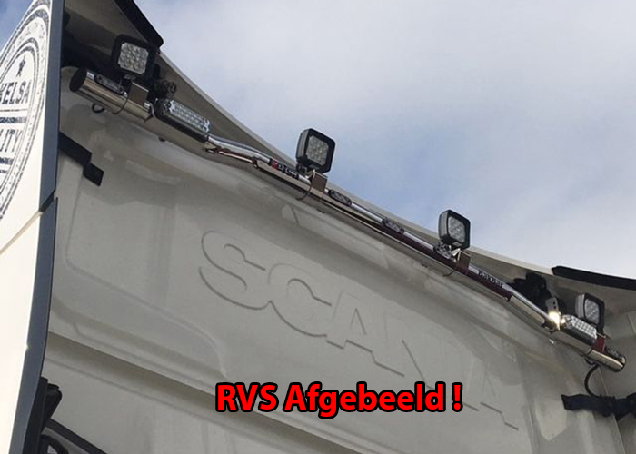 Aluminum BakBar for Scania R&S NextGen Highline | High Mounting | Strands